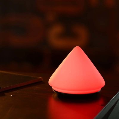 2018 Rechargeable relief product Volcanic pat light  led Silicon night light with colorful lighting supplier