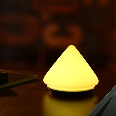 2018 Rechargeable relief product Volcanic pat light  led Silicon night light with colorful lighting supplier