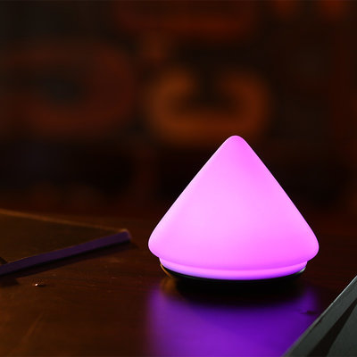 2018 Rechargeable relief product Volcanic pat light  led Silicon night light with colorful lighting supplier