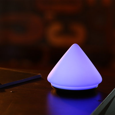 2018 Rechargeable relief product Volcanic pat light  led Silicon night light with colorful lighting supplier