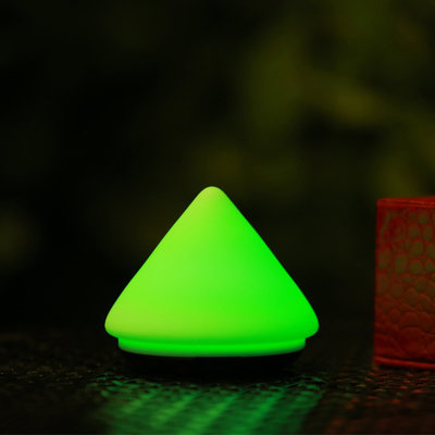 2018 Rechargeable relief product Volcanic pat light  led Silicon night light with colorful lighting supplier