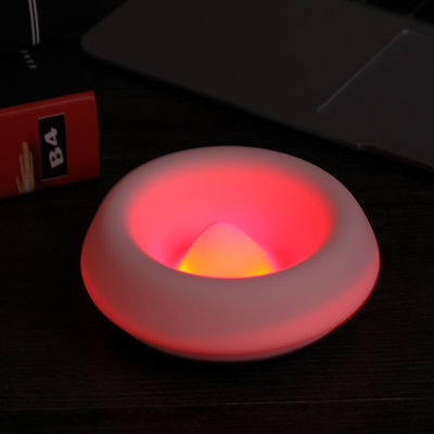 2018 Rechargeable relief product Volcanic pat light  led Silicon night light with colorful lighting supplier