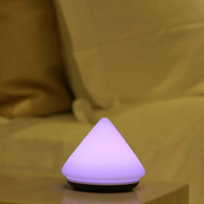 2018 Rechargeable relief product Volcanic pat light  led Silicon night light with colorful lighting supplier