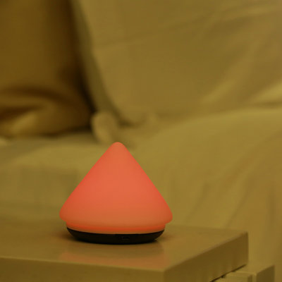 2018 Rechargeable relief product Volcanic pat light  led Silicon night light with colorful lighting supplier