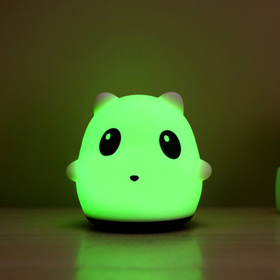 2018 Rechargeable Panda pat light  led Silicon night light with colorful lighting supplier