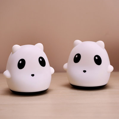 2018 Rechargeable Panda pat light  led Silicon night light with colorful lighting supplier