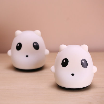 2018 Rechargeable Panda pat light  led Silicon night light with colorful lighting supplier