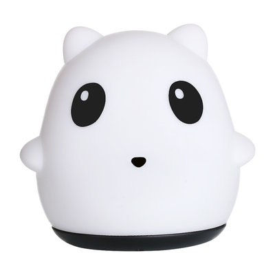 2018 Rechargeable Panda pat light  led Silicon night light with colorful lighting supplier