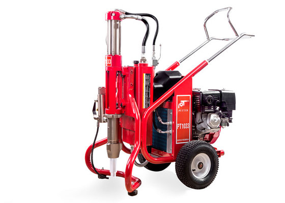 Heavy Duty Hydraulic Driven Piston Pump Sprayer For White Cement