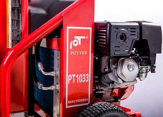 Heavy Duty Hydraulic Driven Piston Pump Sprayer For White Cement