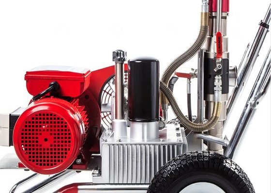 Hydraulic Driven Piston Pump Sprayer PT980E For Putty Spraying