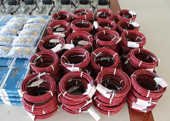 High Pressure 25 Ft Airless Paint Sprayer Hose Durable Design Meets Exacting Standards