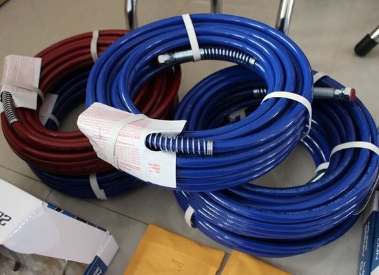 Polyurethane Airless Spray Paint Hose 250 Bar  15m 1/4inch  High Pressure