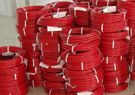 Light Weight Spray Gun Hose Nylon 11 Blue Red 300Bar 15 Meters