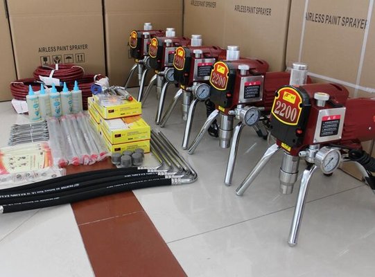 Latex Lacquer Enamel Airless Spray Gun Used For Housing Decoration
