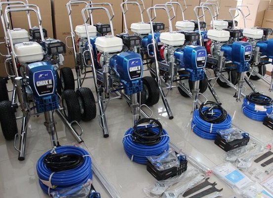 Honda Engine Gas Powered Airless Paint Sprayer For Residential Interior Walls And Ceilings