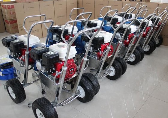 Honda Engine Gas Powered Airless Paint Sprayer For Residential Interior Walls And Ceilings