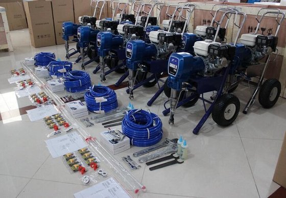 8.3L/Min Heavy Duty Gas Airless Paint Sprayer With High Performance Honda Engine
