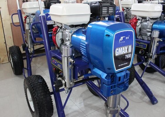 8.3L/Min Heavy Duty Gas Airless Paint Sprayer With High Performance Honda Engine
