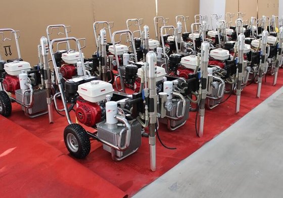 Hydraulic Pump Gas Powered Airless Paint Sprayer For Interior Walls Painting