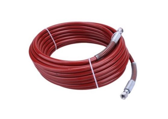 15m Airless Paint Sprayer Hose 3300psi 1/4in-38/in with blue and red color