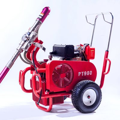 Hydraulic Diesel Piston Pump Sprayer Airless Paint Equipemnt 13.5L/Min Putty