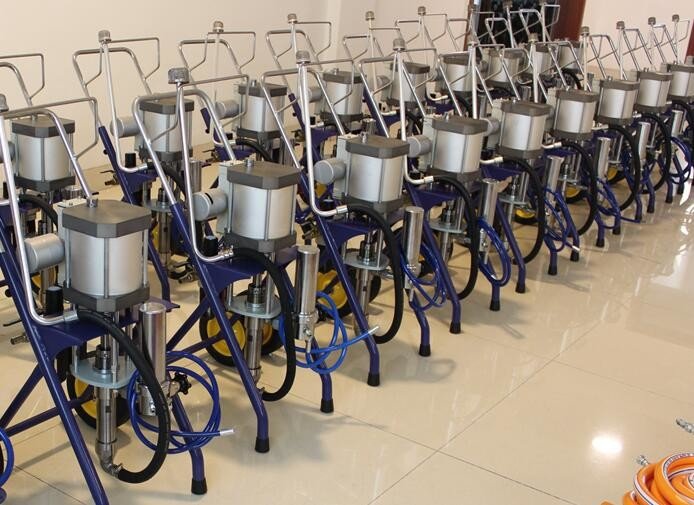 S S Pneumatic Paint Sprayer For House With Pressure Ratio 65:1