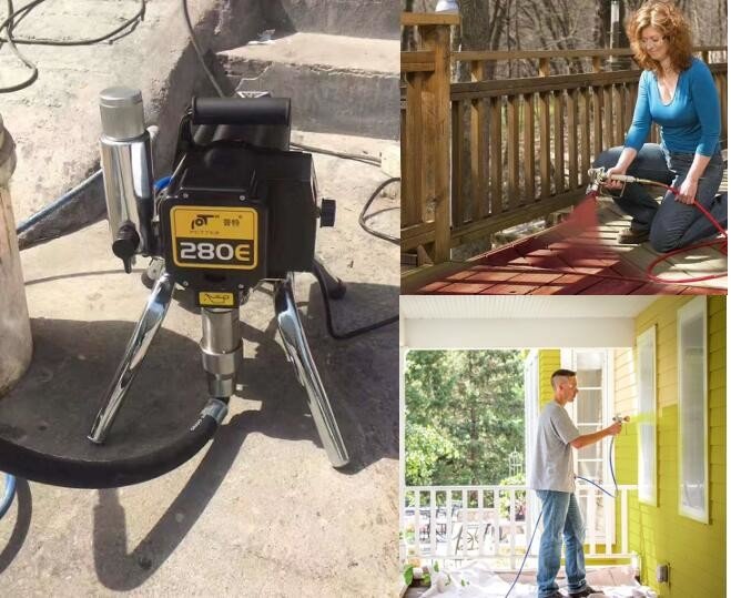 220V Electric Magnum Spray Painter For Interior Walls Painting 2.5L/Min Delivery
