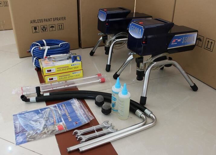Self Cleaning Electric Airless Paint Sprayer For Spraying Wall Surface / Metal Surface