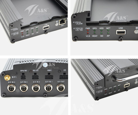Full 720P AHD HDD Mobile DVR 3G 4G Mobile DVR with GPS/ Wi-Fi