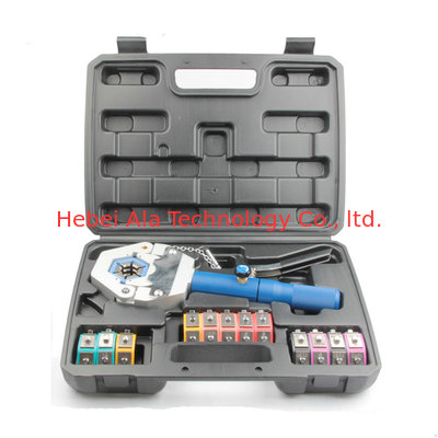 A/C Hose Crimper Kit AC Hose Crimping Tool Manual Handheld Hydraulic Car Repair A/C Hose Crimping Tool
