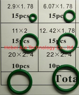 universal oring o-ring Green black Purple NBR75G REEN R134A air conditioning O-Ring