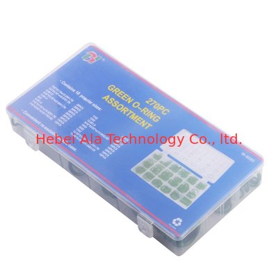 270 pcs Car AC System Air Conditioning Rubber O-Ring Gas Oil Proof Tool AC Compressor O-ring