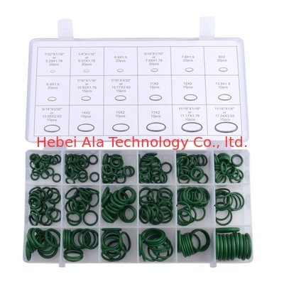 270 pcs Car AC System Air Conditioning Rubber O-Ring Gas Oil Proof Tool AC Compressor O-ring