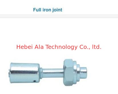auto air conditioning hose fitting beadlock hose fitting AC beadlock fitting crimp on