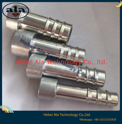 #6 #8 #10 #12 Goodyear R134a Air Conditioning Hose Aluminum Fittings, Aluminum Tails Fittings.