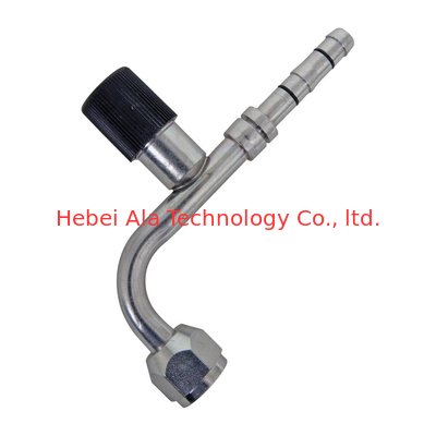 Transport refrigeration R404a Air Conditioning hose Iron fittings  Truck Refrigerant R404a A/C hose steel fittings