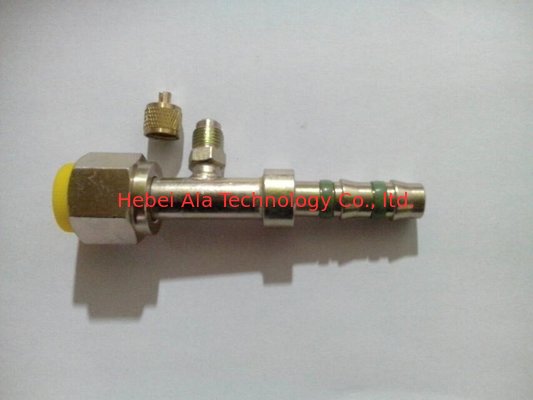Transport refrigeration R404a Air Conditioning hose Iron fittings  Truck Refrigerant R404a A/C hose steel fittings