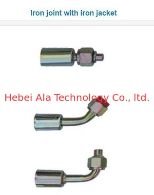 Straight O-ring Female Auto Air Conditioning Fittings Auto Air Conditioning Hoses Pipe Iron fittings connectors