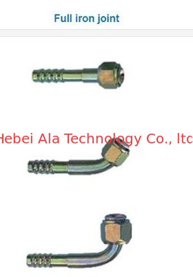 Straight O-ring Female Auto Air Conditioning Fittings Auto Air Conditioning Hoses Pipe Iron fittings connectors