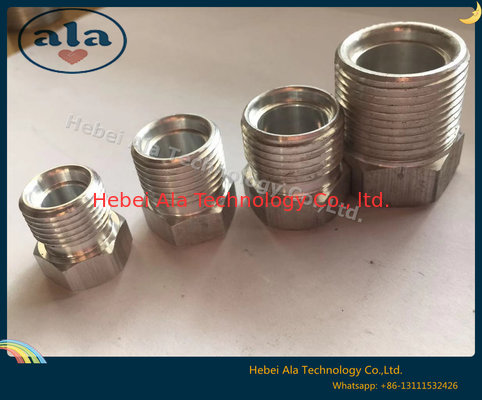 #6 #8 #10 #12 Aluminum A/C Hose Fittings Aluminum O-Ring external head Fittings Plugs