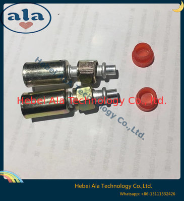 #6 #8 #10 #12 Al joint with iron jacket A/C Fittings 180 Degree A/C fitting O-Ring Female AC Hose connector