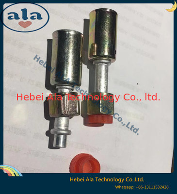 #6 #8 #10 #12 Al joint with iron jacket A/C Fittings 180 Degree A/C fitting O-Ring Female AC Hose connector