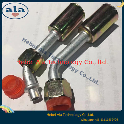 #6 #8 #10 #12 Al joint with jacket Auto A/C Fittings Car A/C Beadlock fittings O-Ring Female Beadlock A/C connectors