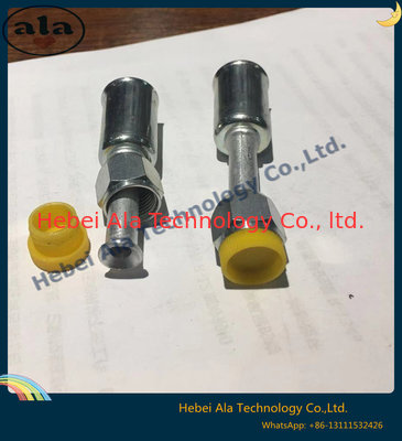 #6 #8 #10 #12 Al joint with iron jacket ac fitting Female Flare AC hose fitting 180 DEGREE AC Fitting ac hose connector