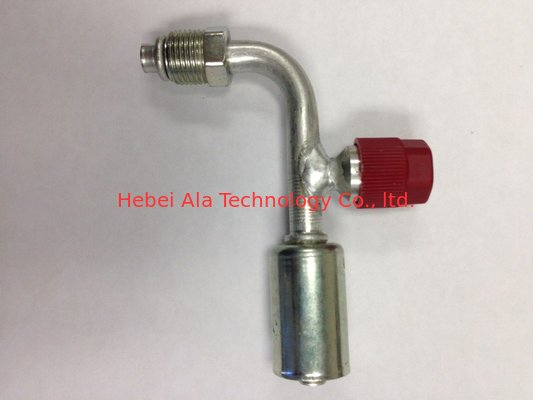 Auto A/C Hoses O-Ring Female Beadlock Fittings With R134a Port  A/C Couplers  Air Conditioning Hose Adapters R134a port