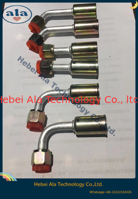 #6 #8 #10 #12 R134a Straight Barbed O-Ring Female Fitting AC Air Conditioning Hose Ends Connectors Couplings