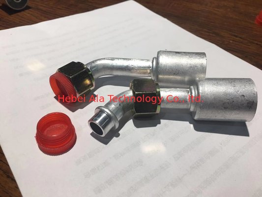 auto air conditioner pipe hose fitting joint valves quick connection R12 valve R134 valve R12 joint ac hose end fitting