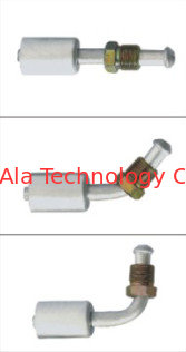 #6 #8 #10 #12 Al joint with R134a high & low pressure valve ( Female O-Ring) / auto air conditioning hose fitting
