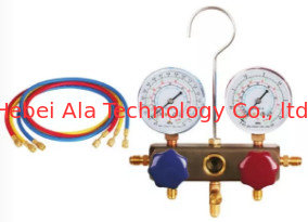 Auto AC Tool 1234YF environmental protection plastic box Gauge set  2196 pipe pressure 800PSI-4000PSII